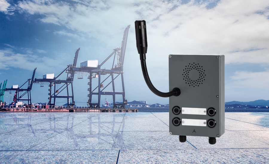 New addition to the family of call stations! CCS-IP2-CR Crane call station